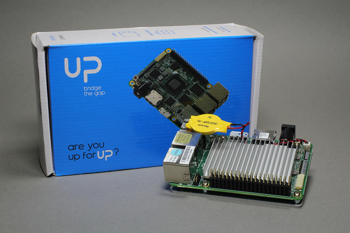 UP Board (Aaeon Europe) quad core 1.44 GHz + 4 GB RAM - OpenDisplayCase